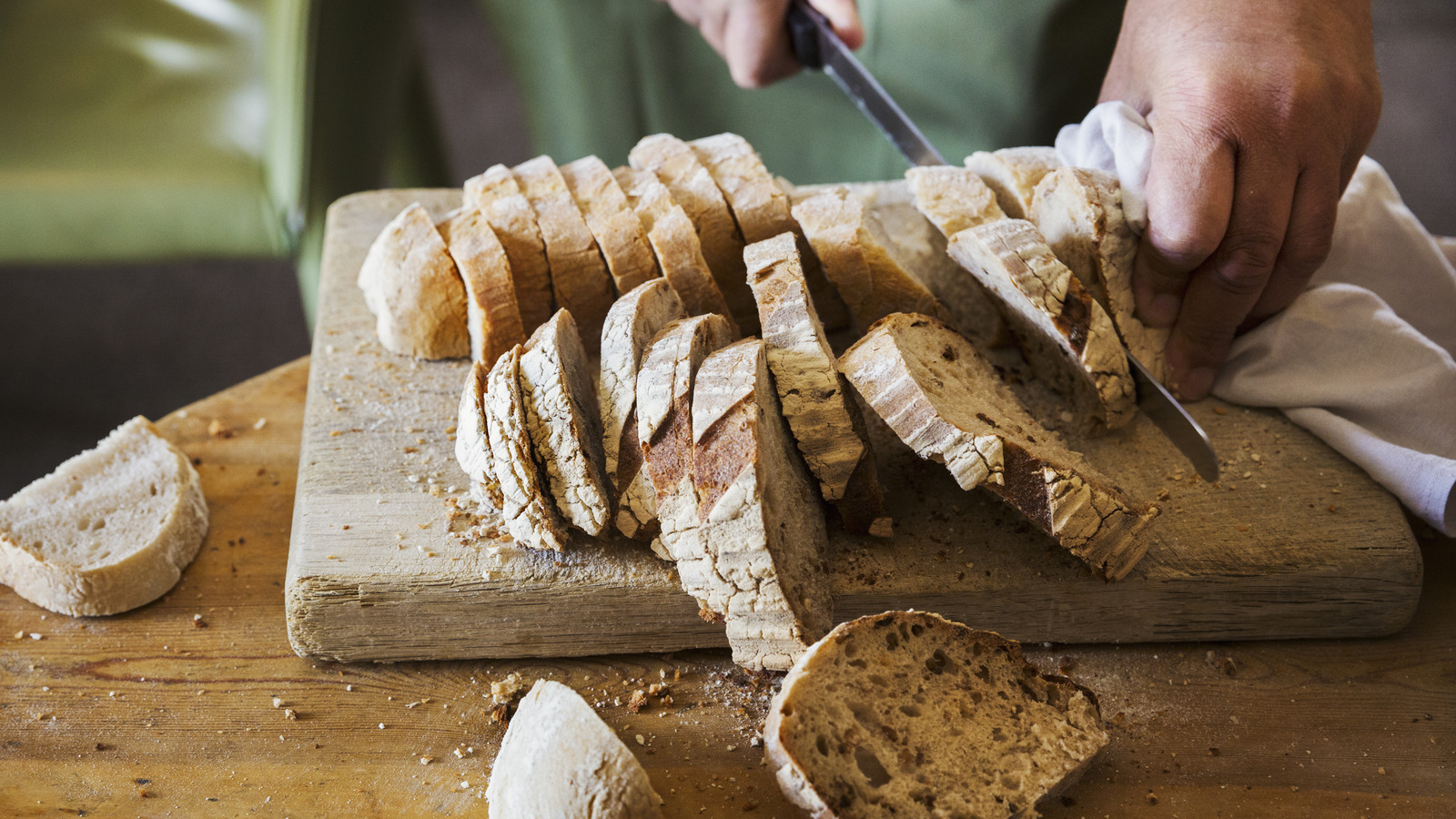 Why You Should Be Slicing Your Bread Loaf Upside Down