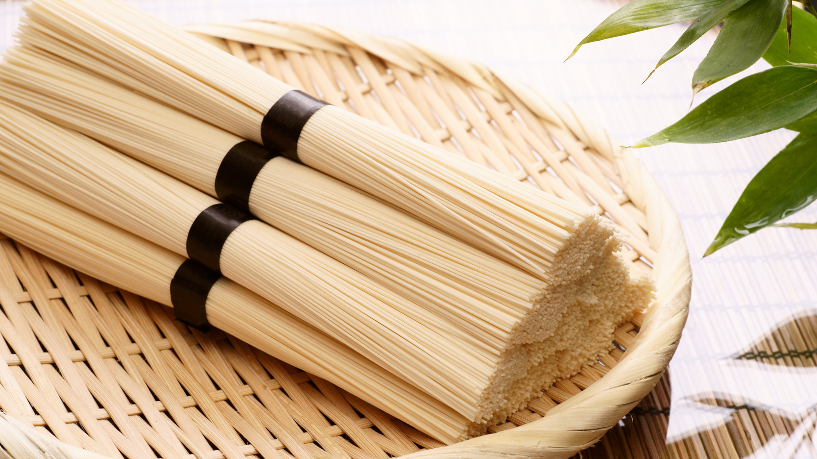 Sōmen Are The Japanese Wheat Noodles That Can Be Served Hot Or Cold