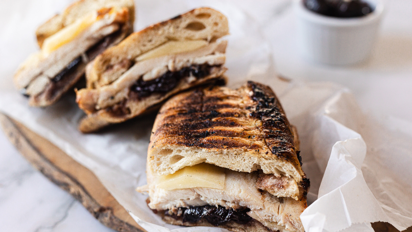 Smoked Turkey And Cherry Chutney Panini Recipe