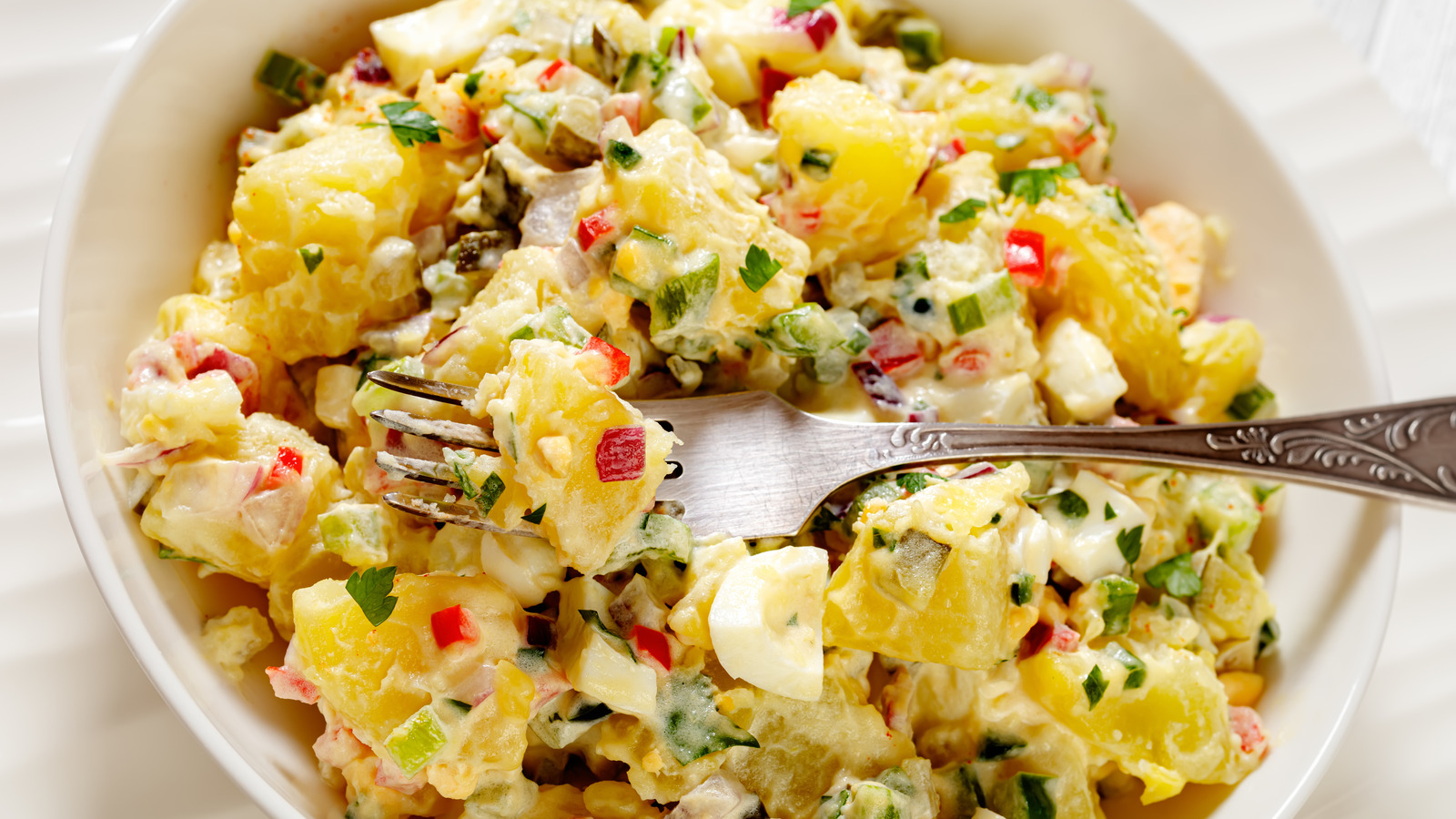 Spicy Jarred Peppers Will Give Your Potato Salad An Instant Flavor Kick