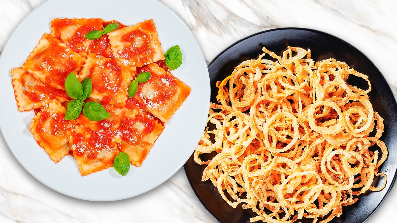 Store-Bought Frizzled Onions Give Ravioli The Perfect Crunch