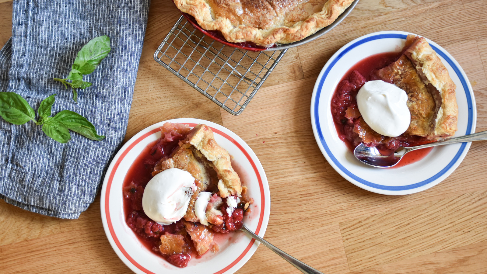 Strawberry Basil Pie Recipe