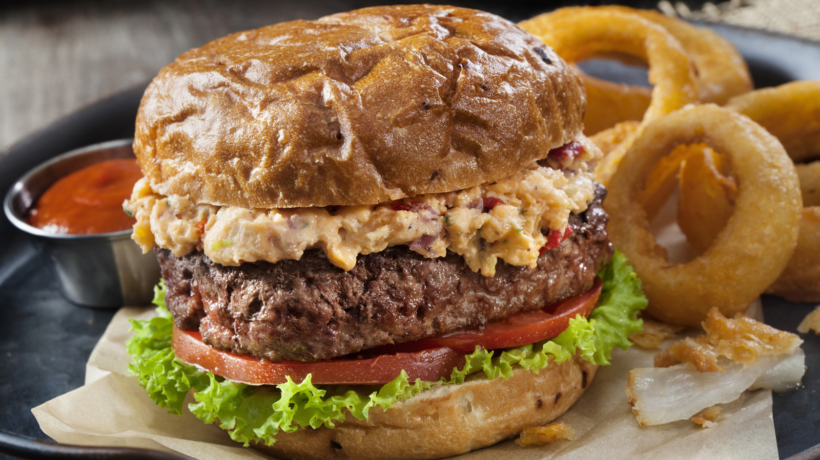Stuff Your Burgers With Pimento Cheese For The Ultimate Flavor Boost