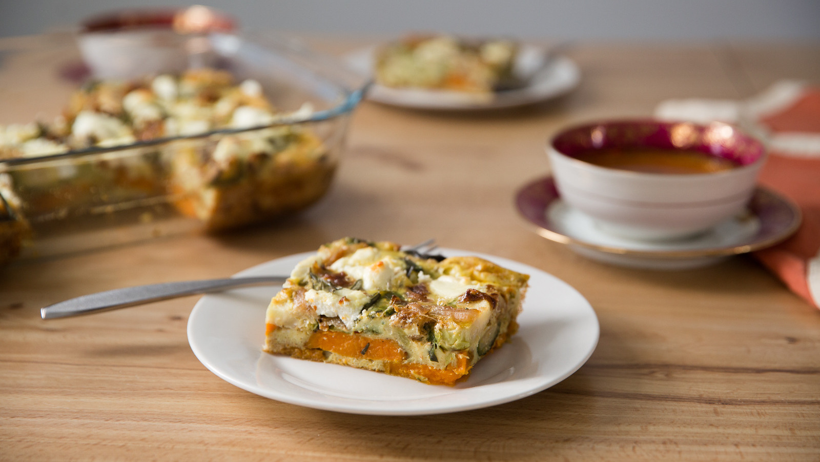 Sweet Potato And Brussels Sprouts Breakfast Casserole Recipe
