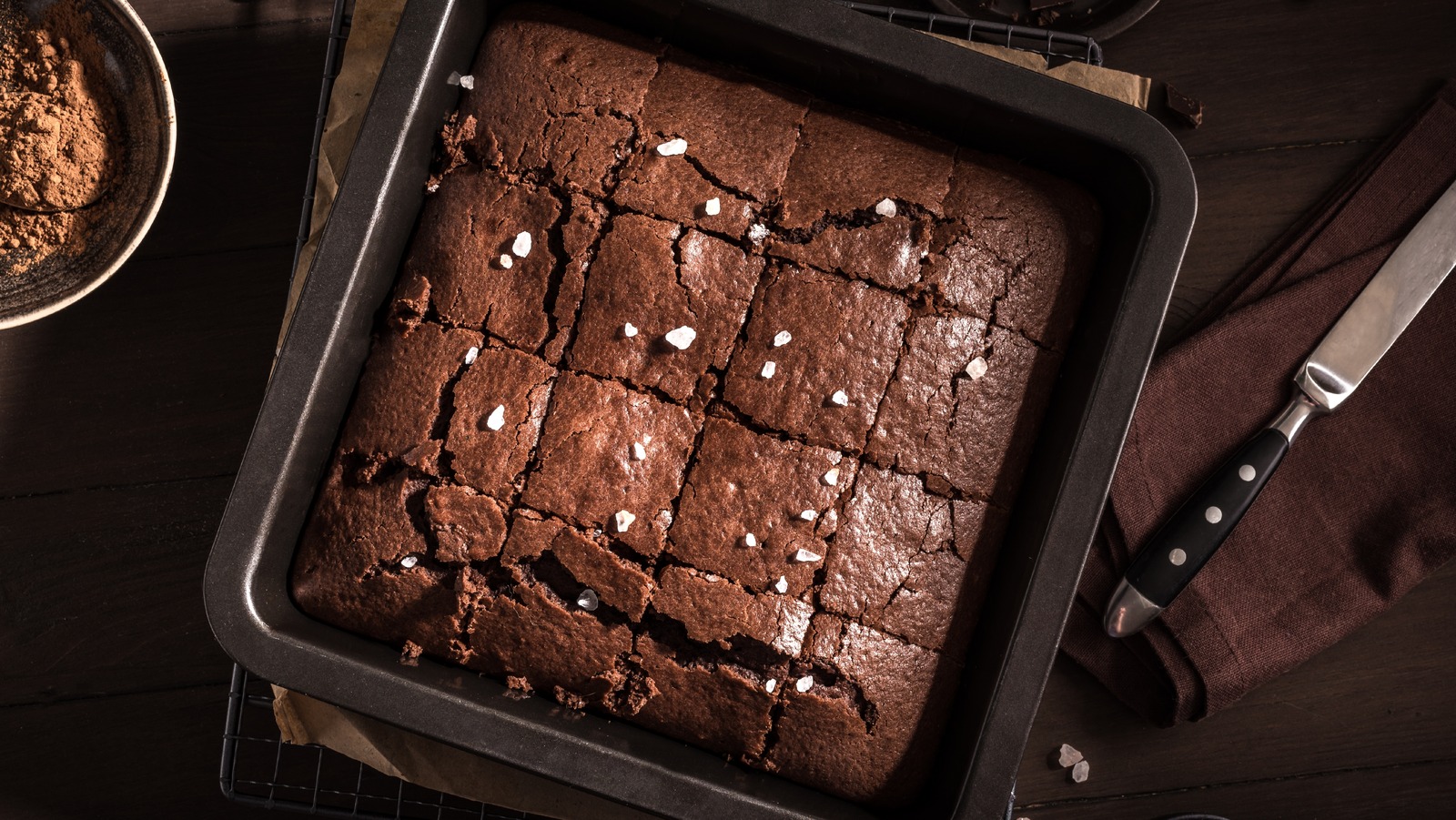 Temper The Sweetness Of Boxed Brownie Mix With A Pinch Of Salt
