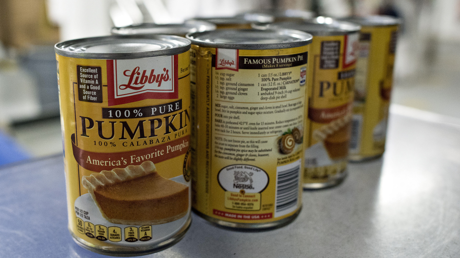 The '100% Pumpkin' Label On Canned Puree Isn't Exactly True