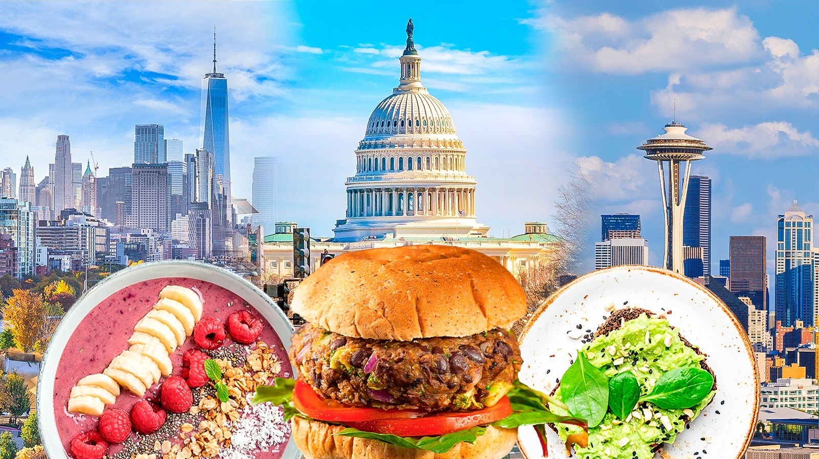 The 13 Best US Cities For Vegan Foodies