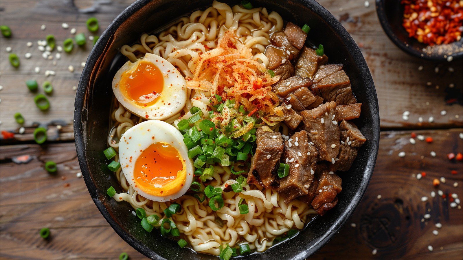Don't Forget To Add Soy Sauce And Tare To Your Homemade Ramen