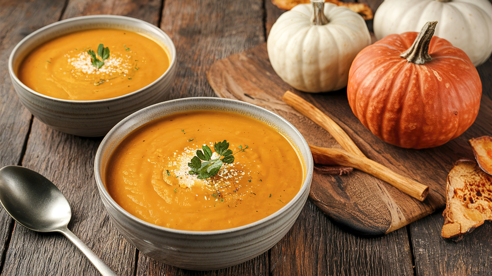 The 3 Best Pumpkin Varieties To Use For Ultra Creamy Fall Soups