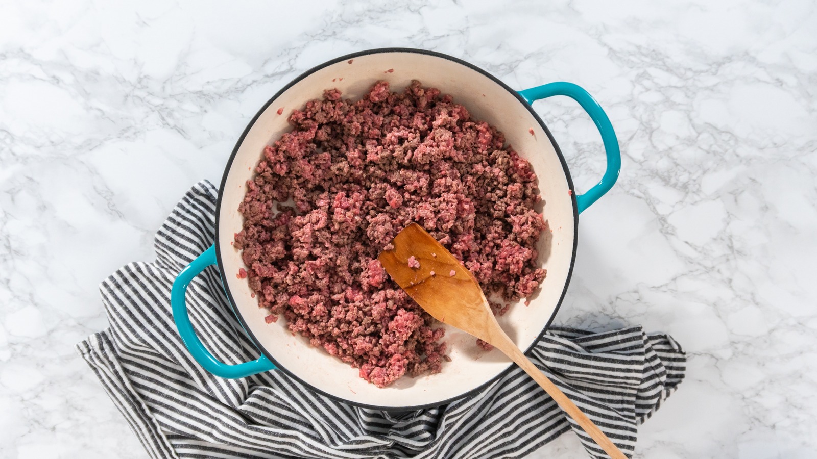 Yellow Mustard Is The Absolute Best Ingredient To Elevate Ground Beef