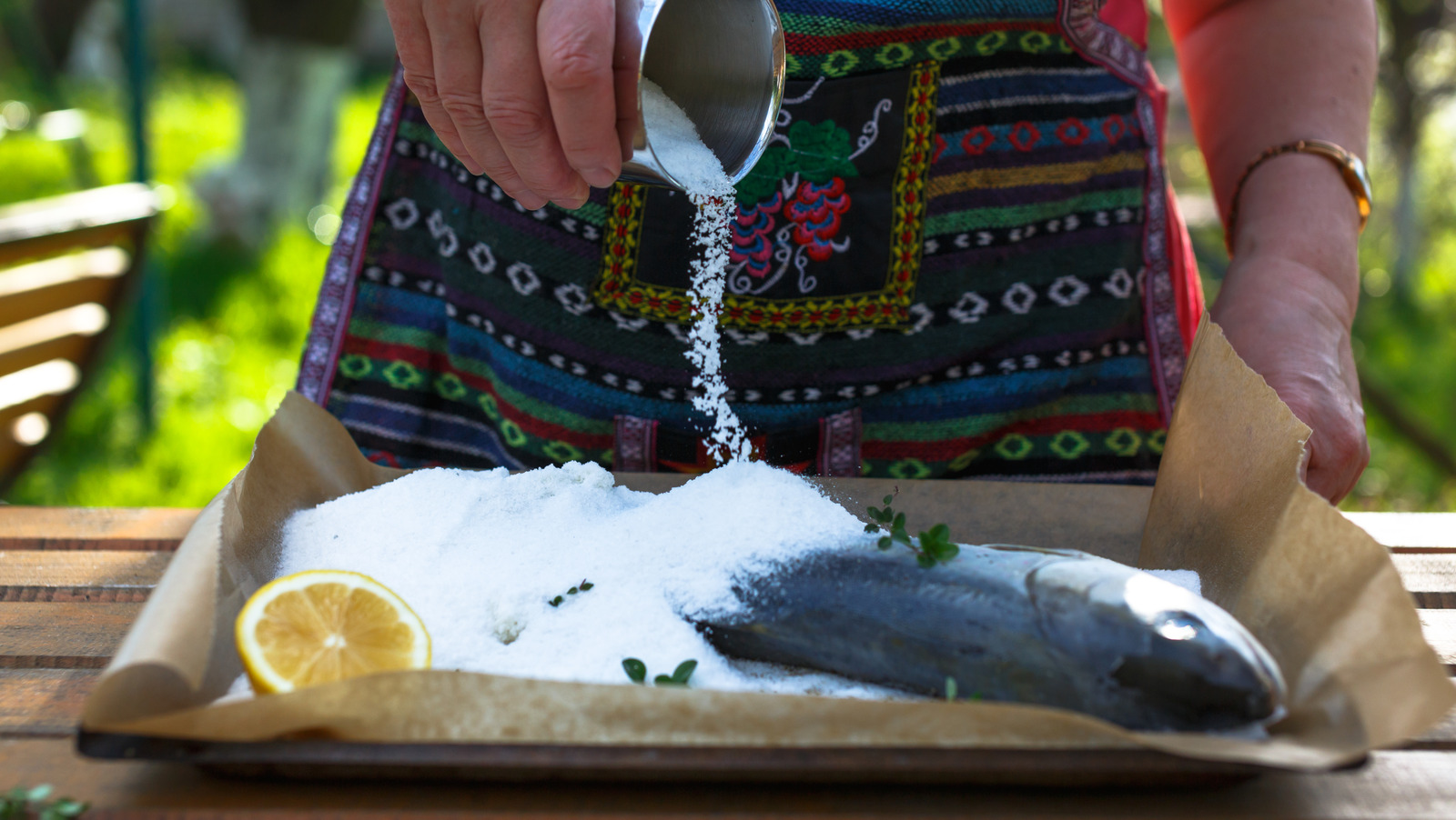 The Absolute Best Salt To Use When Salt-Baking