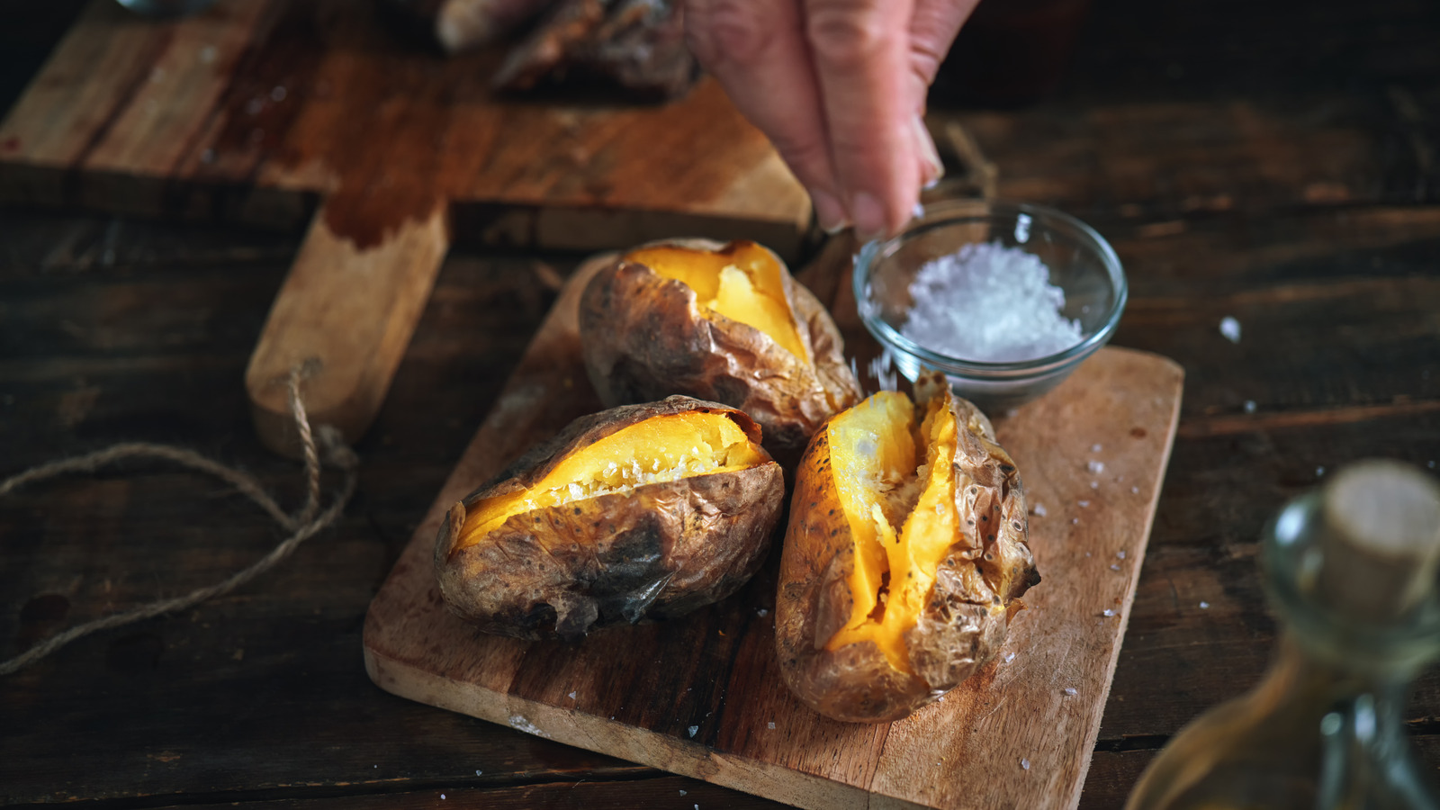 The Astonishingly Simple Trick To Cut Potato Baking Time In Half