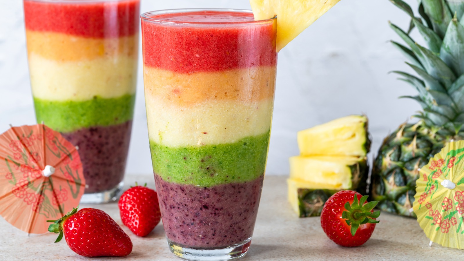 The Bartending Trick You Can Use For Gorgeously Layered Smoothies