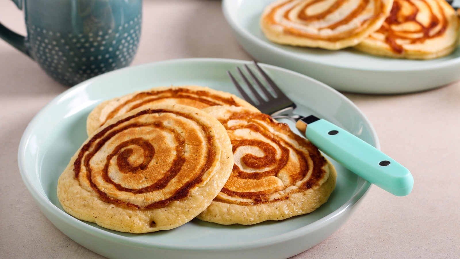 The Best Kitchen Tool For Adding Cinnamon Swirls To Pancakes