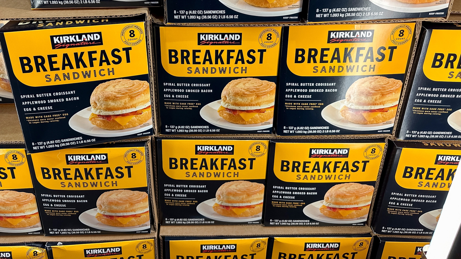 The Best Way To Cook Costco's Kirkland Signature Breakfast Sandwiches ...