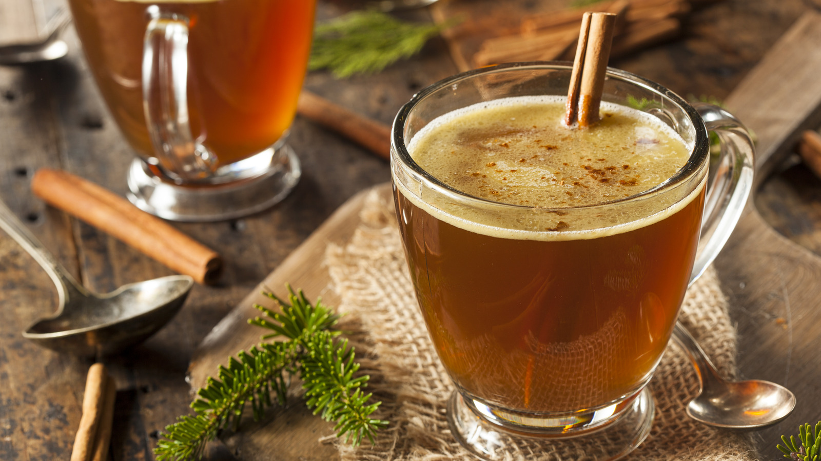 The Best Way To Reheat A Hot Butter Bourbon Cocktail For A Second Round