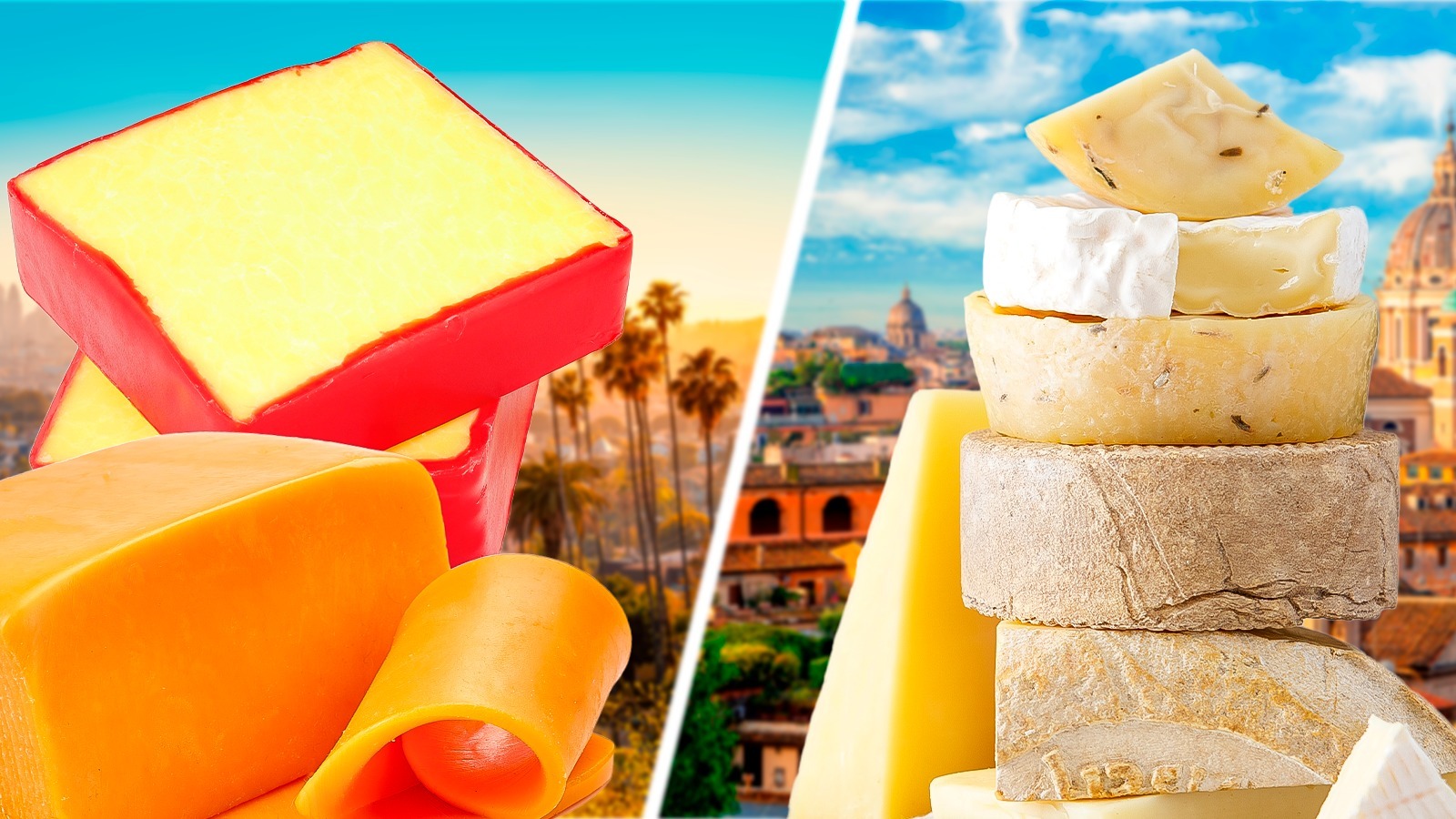 The Big Differences Between American Cheese Varieties And European