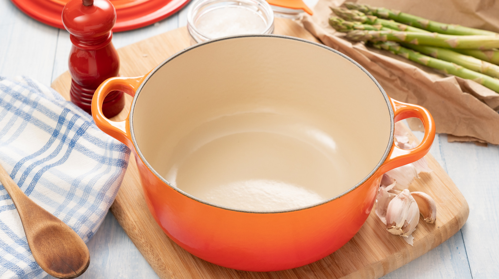 Enameled Cast Iron Is Not Nonstick