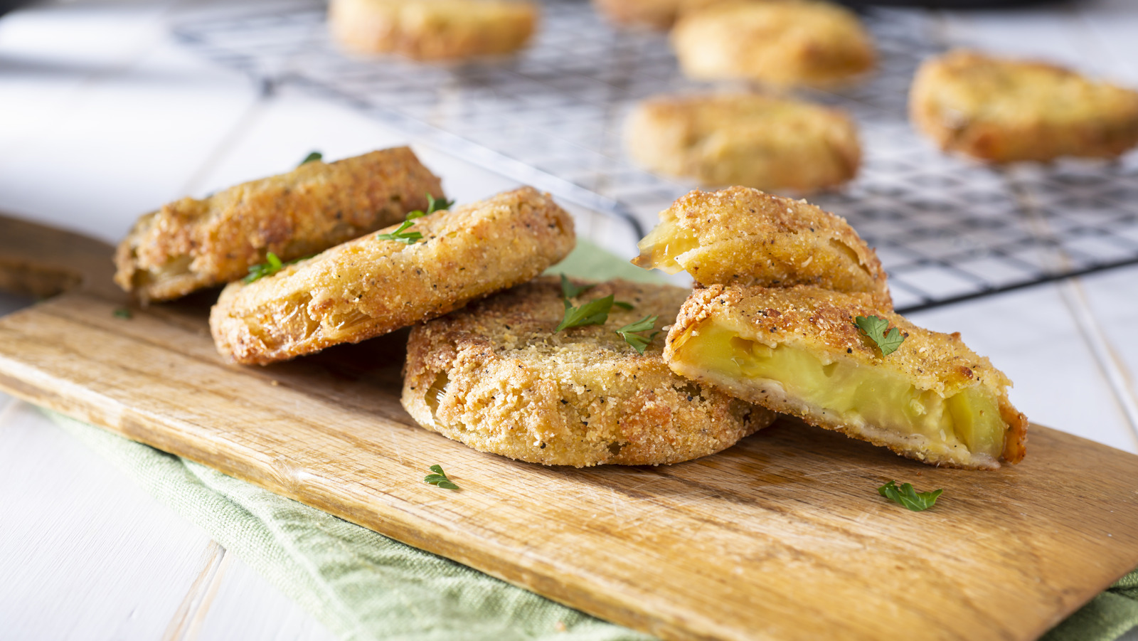 The Bold Spices To Amplify Fried Green Tomatoes