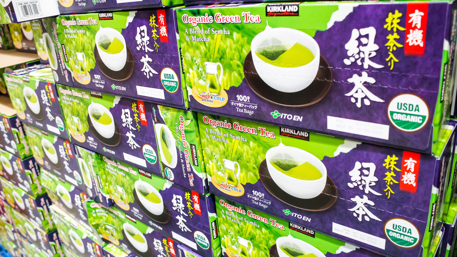 The Brand Behind Costco's Kirkland Signature Green Tea