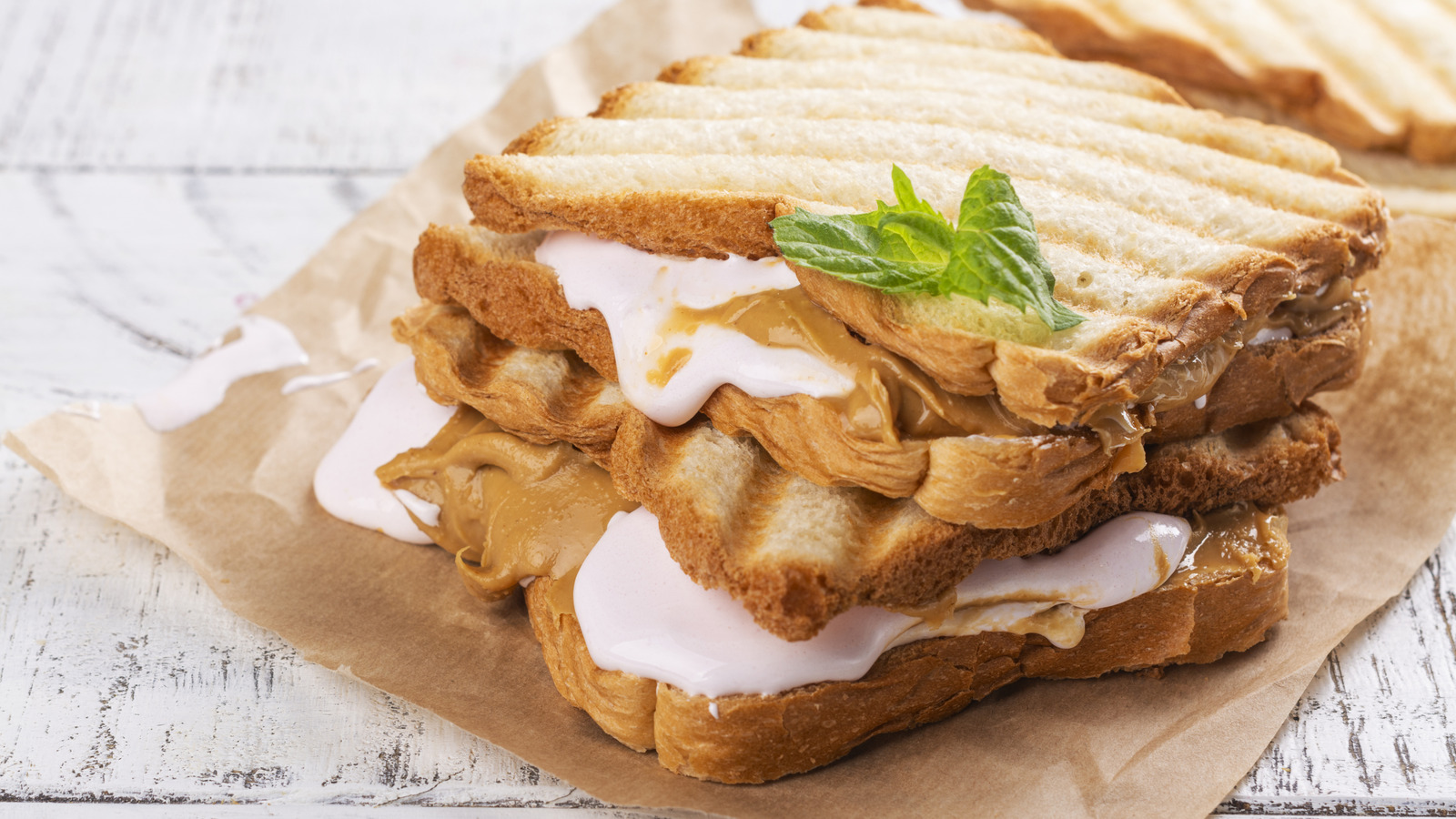 How To Turn Fluffernutter Sandwiches Into A Worthwhile Dessert