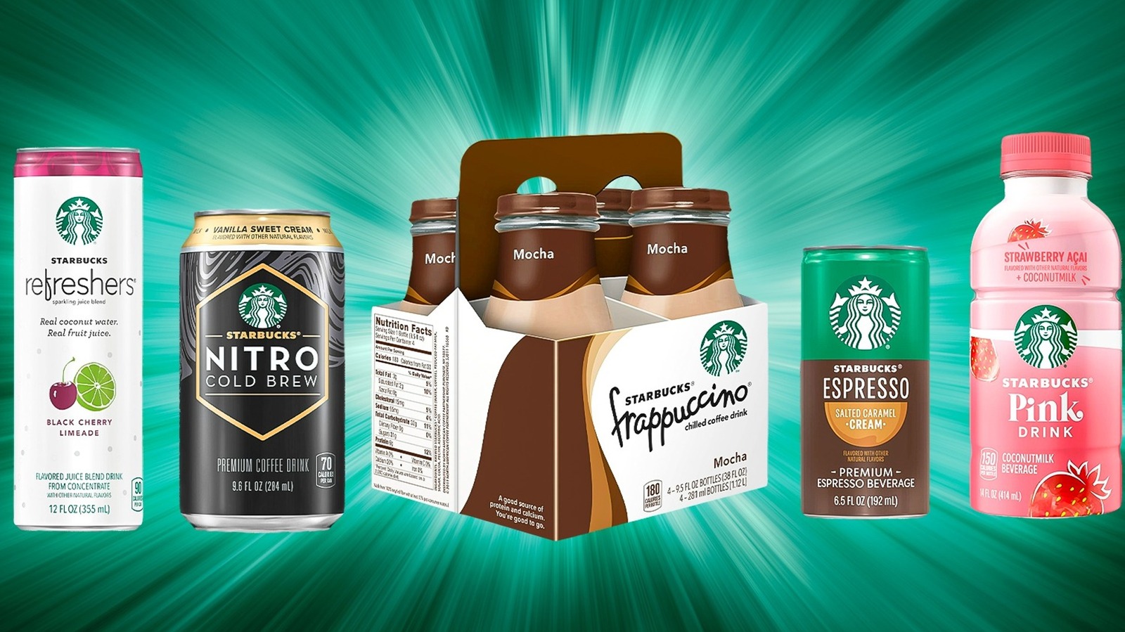 The Caffeine Content Of Starbucks' Bottled And Canned Beverages, Ranked