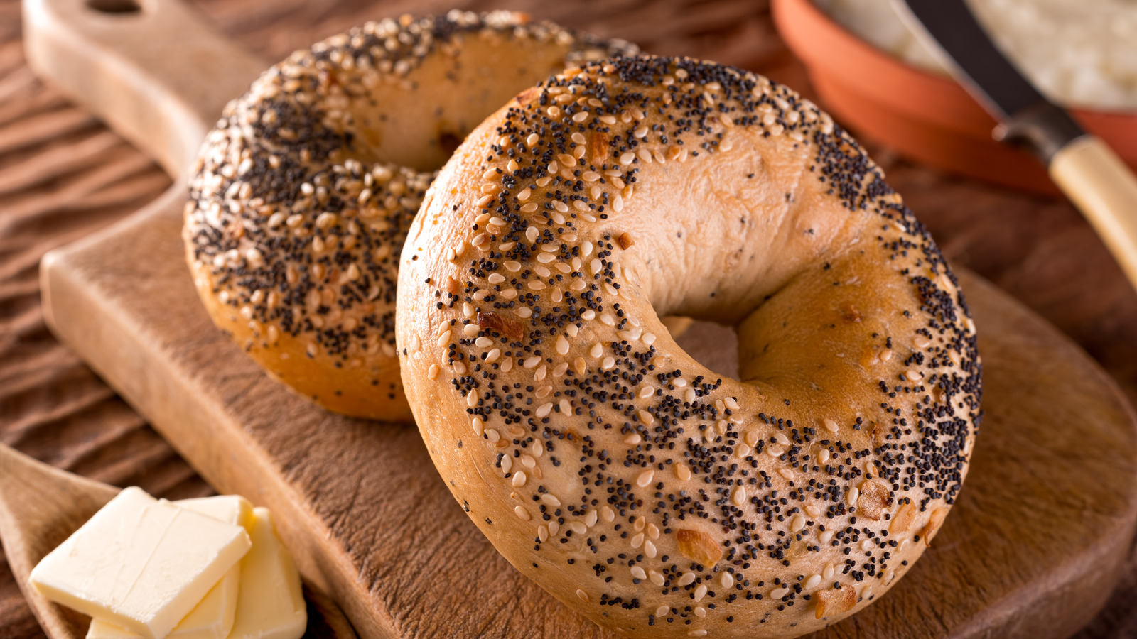 The Clever Toasting Trick To Rescue Stale Bagels