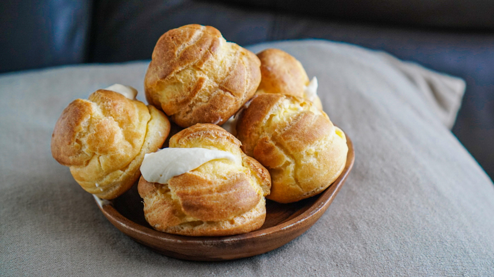 The Crunchy Topping You Should Try For Tastier Cream Puffs