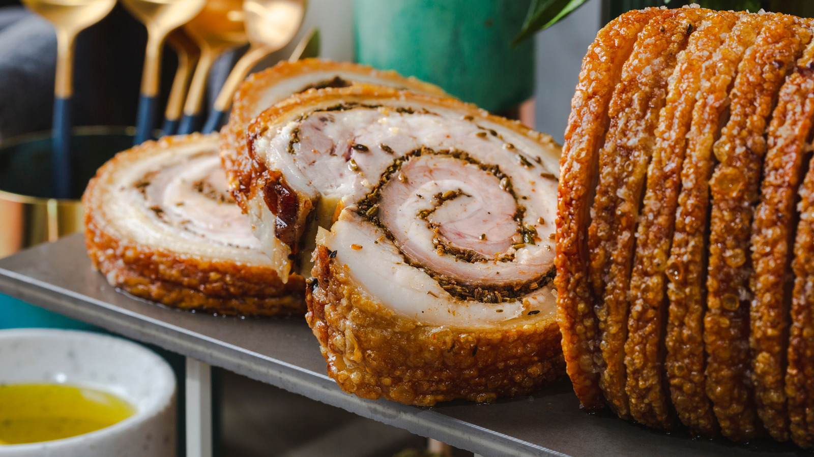 The Cut Of Pork Traditionally Used For Porchetta