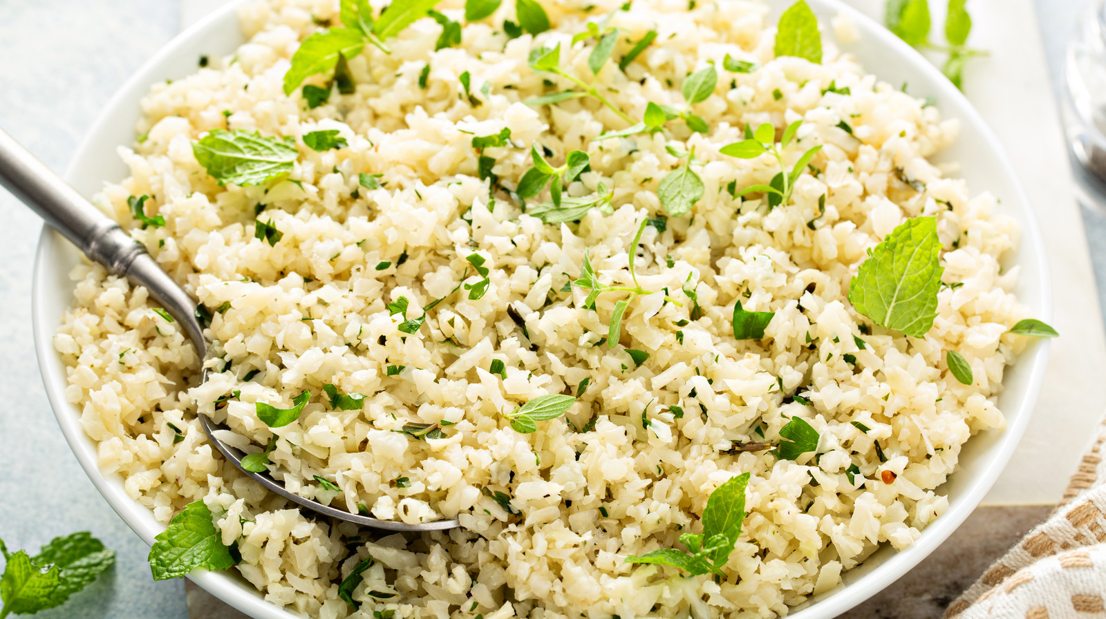 Use This Tip For The Best Cauliflower Rice Texture