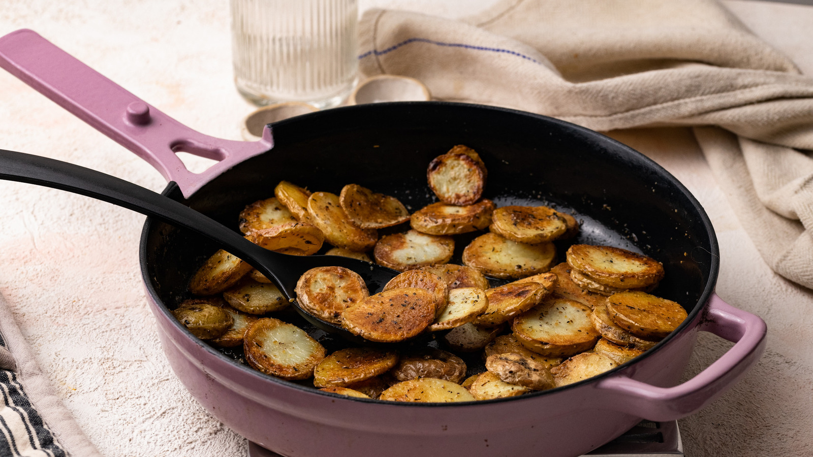 The Easy Way To Make Skillet Potatoes Without Extra Steps