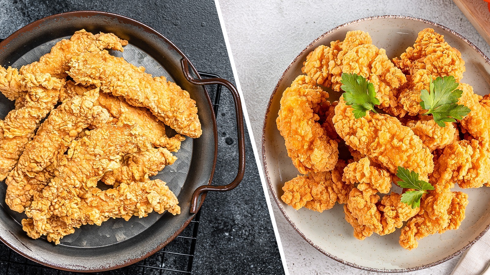 The Exact Difference Between Chicken Tenders And Strips
