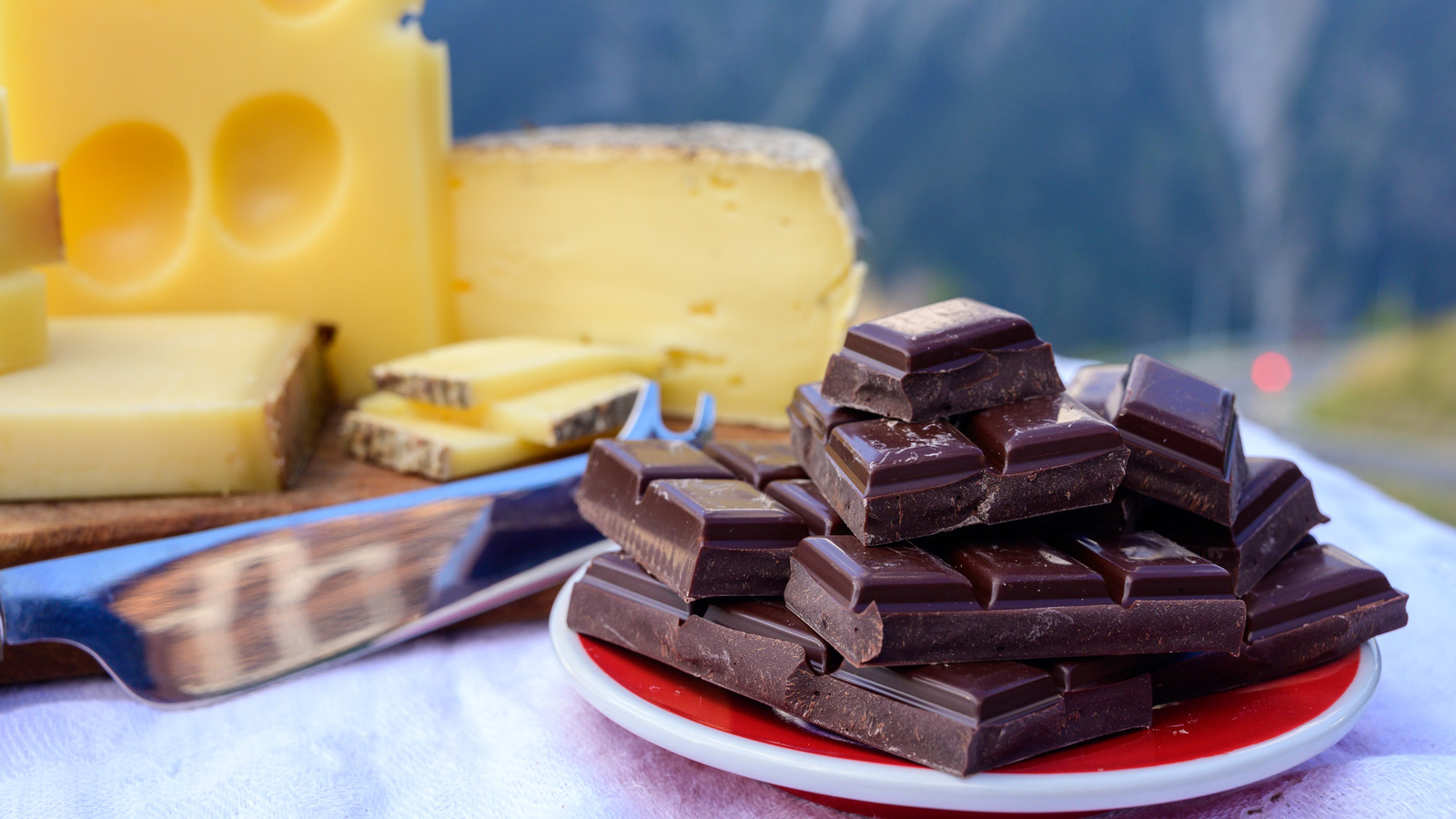The Fancy Cheese You Should Be Pairing With Dark Chocolate