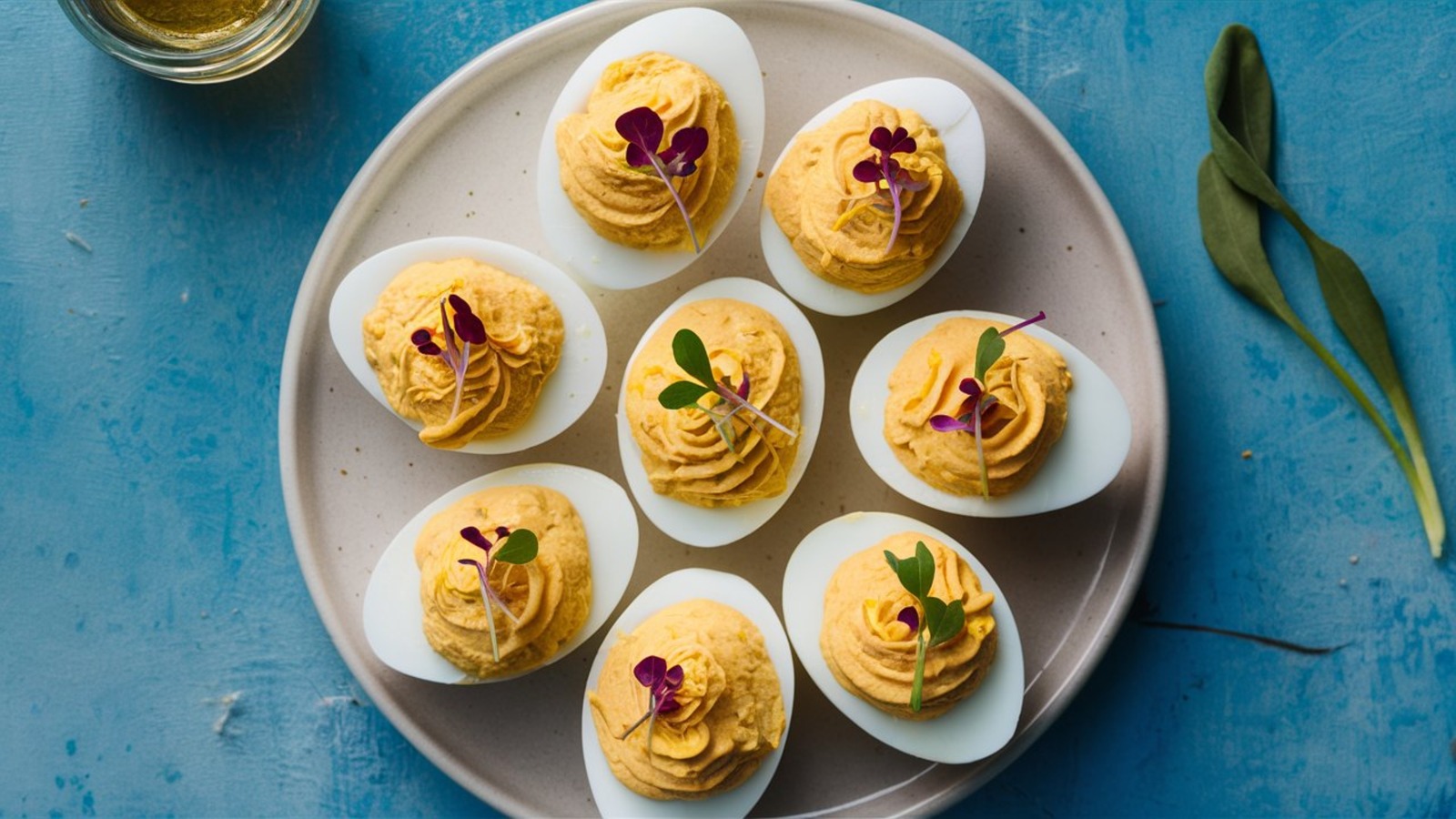 Infuse Your Deviled Eggs With Both Flavor And Color For A Fun Upgrade