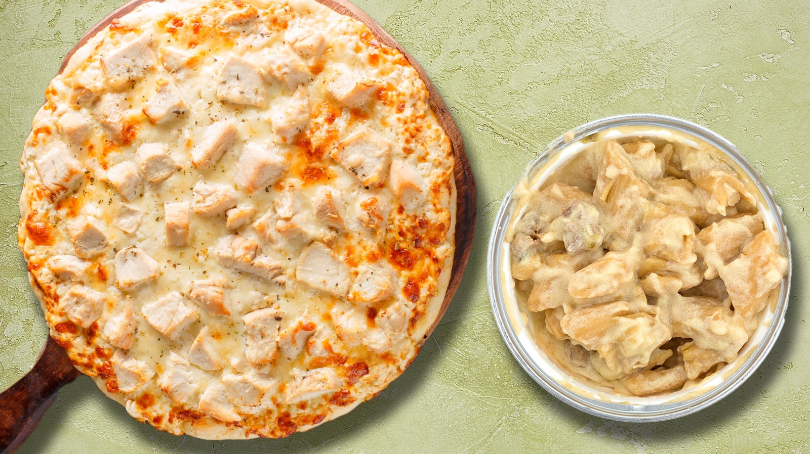 The Genius Way To Turn Canned Chicken Into Your Favorite Pizza