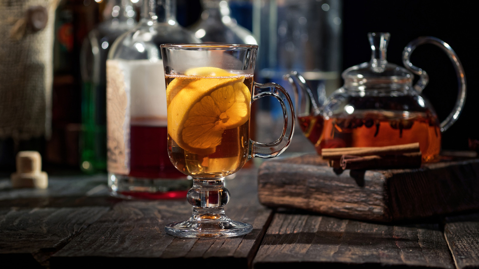The Heated Origins Of The Blue Blazer Flaming Cocktail
