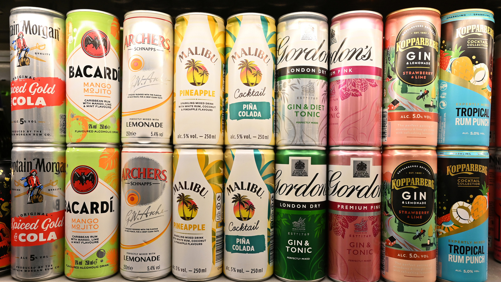 Here's How Long Canned Cocktails Have Actually Been On The Market