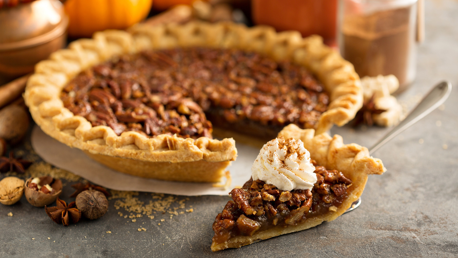 The Ingredient Swap For A Bold And Smoky Pecan Pie