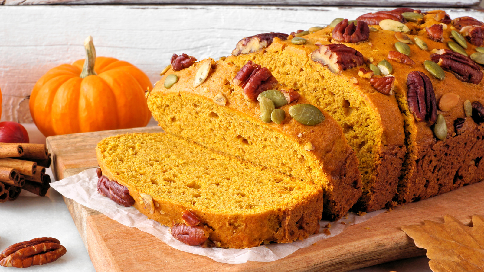 Key Ingredient Swaps For Fluffy Vegan Pumpkin Bread Include Aquafaba