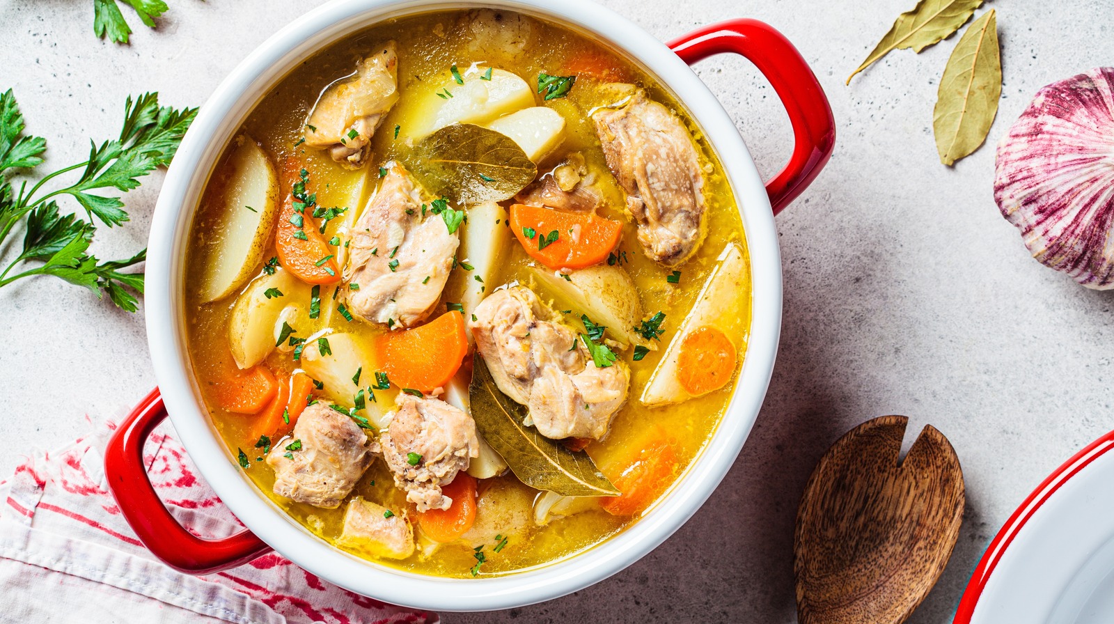 The Key Step For Chunkier Chicken Stew
