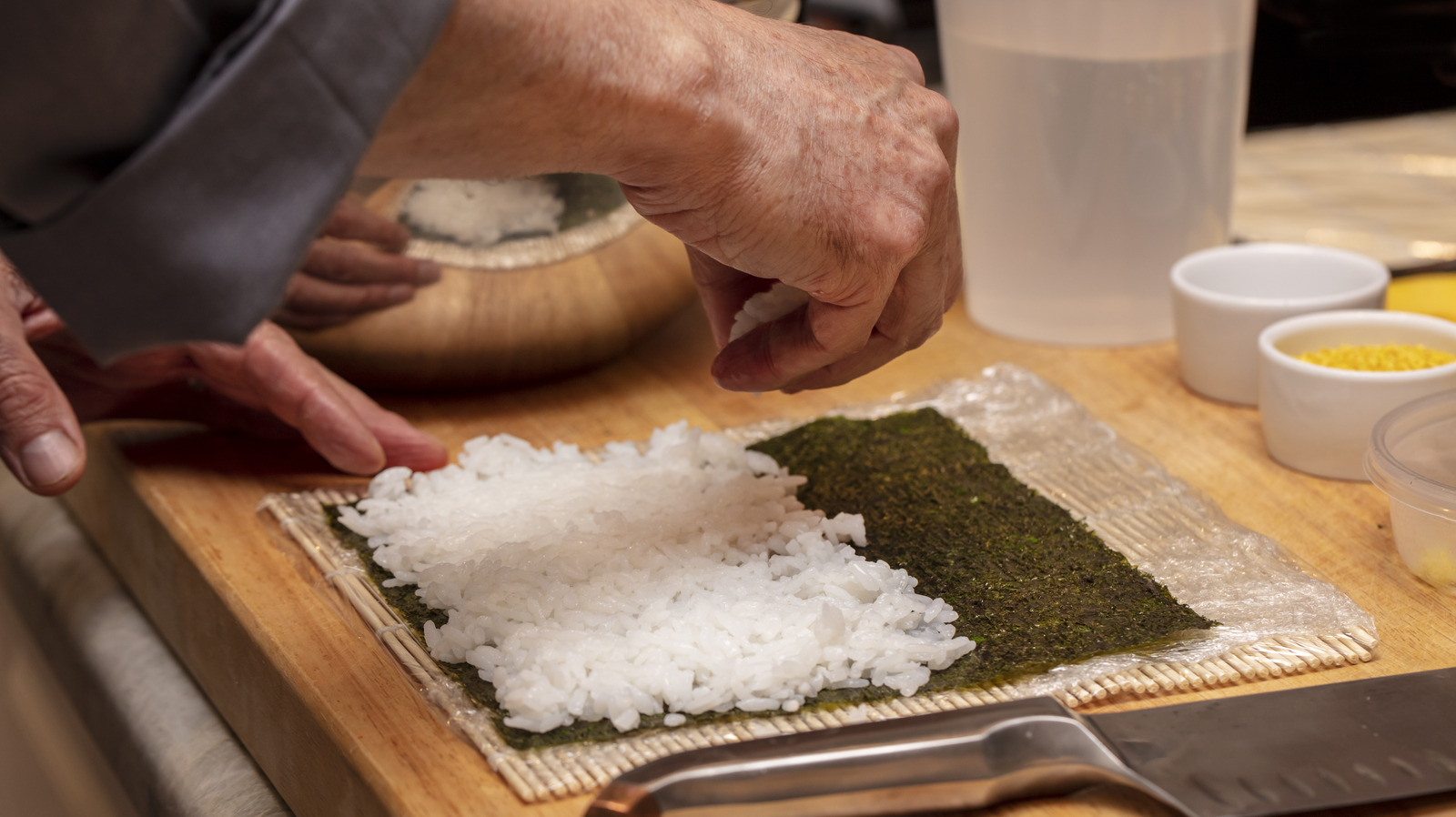 The Major Rice Mistake You're Making With Homemade Sushi