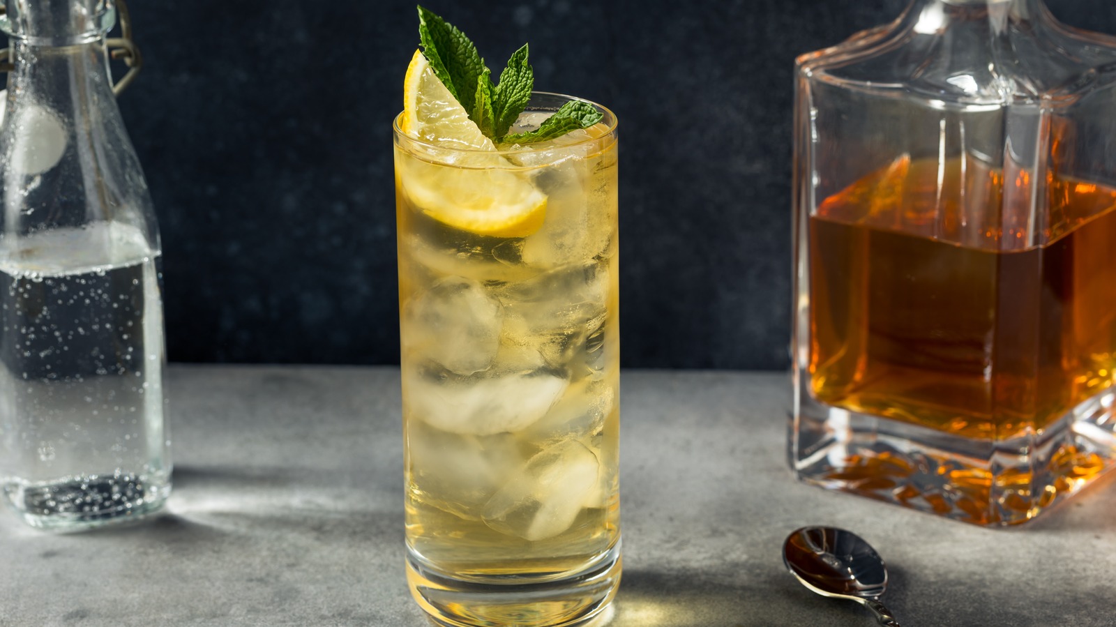 Adding Matcha Tea To A Whiskey Highball Makes A Refreshing Summer Cocktail