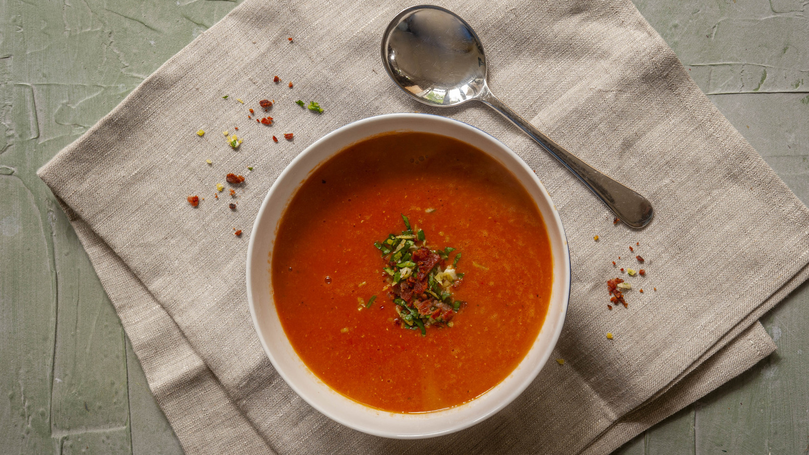 Add Edible Parmesan Cheese Rinds To Tomato Soup