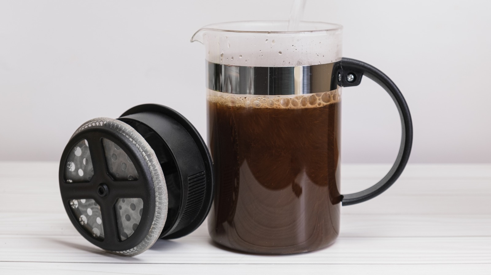 The Parts Of Your French Press Coffee Maker You Can't Forget To Clean