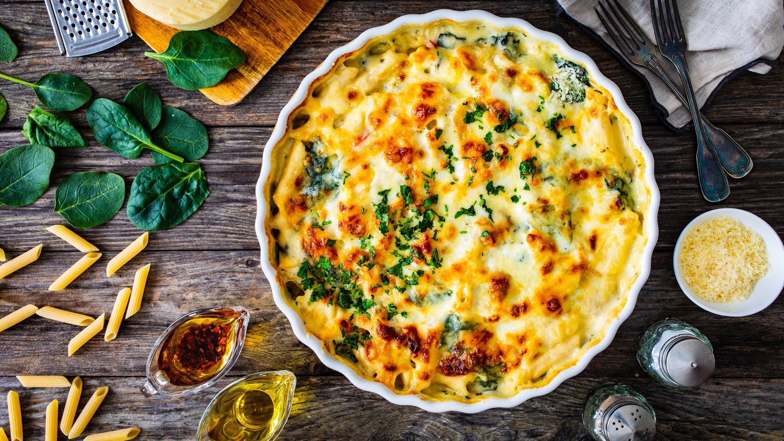 The Powdered Ingredient To Prevent Your Casserole From Curdling