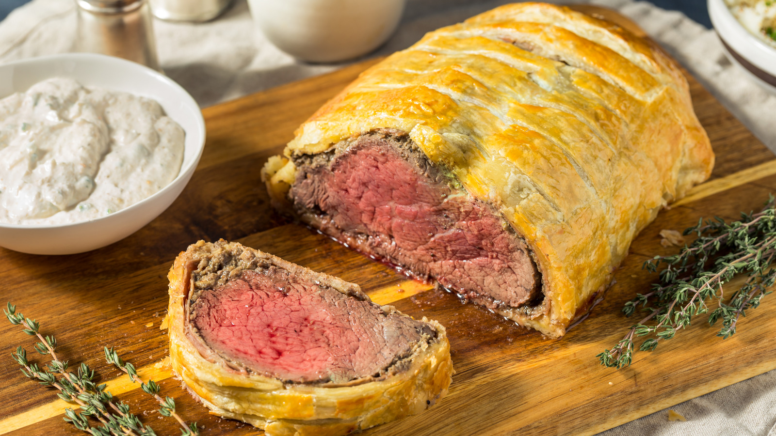 The Quick And Easy Tip For Preventing A Soggy Beef Wellington Crust
