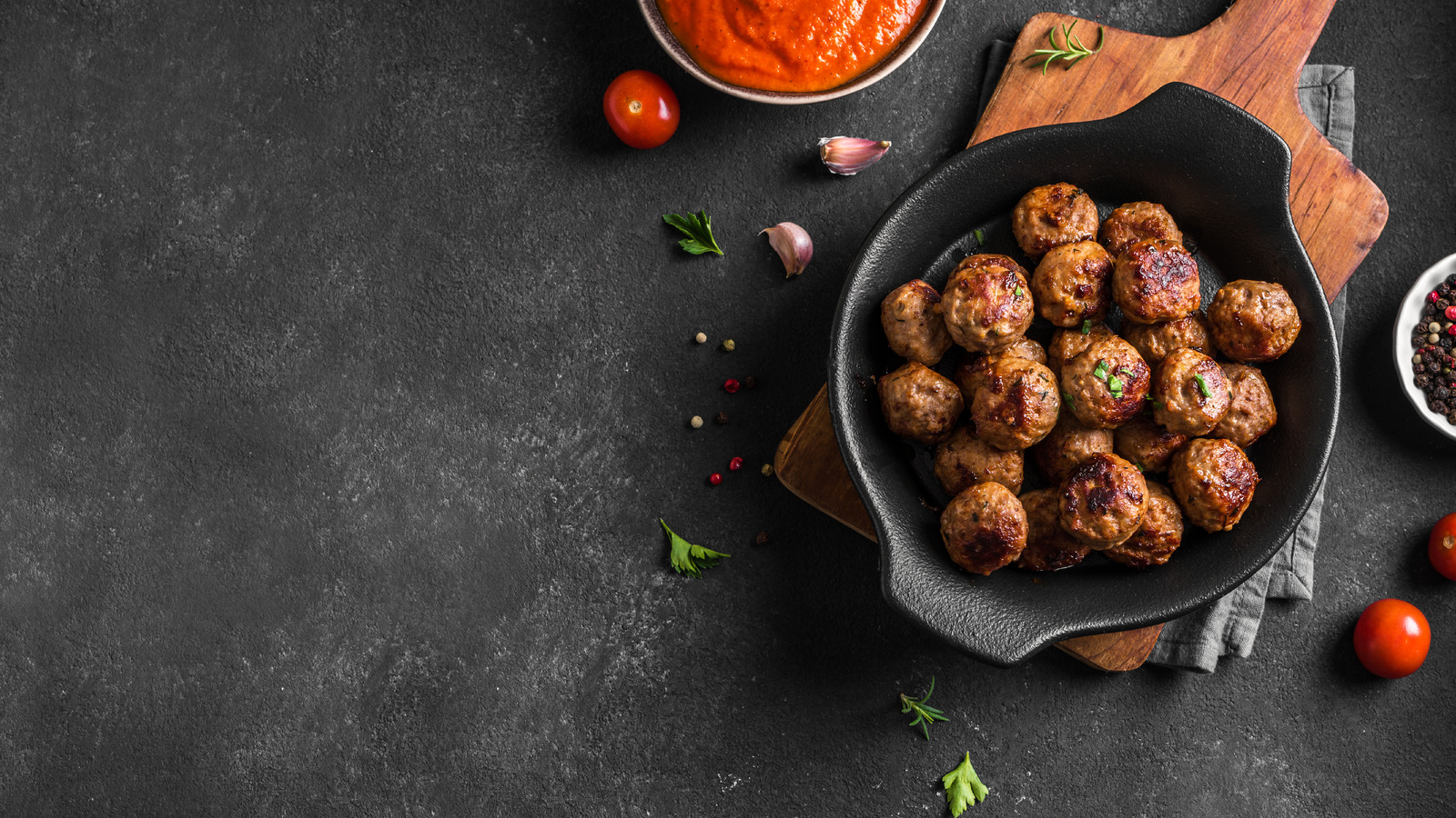 The Reason You Need To Season The Meat For Meatballs