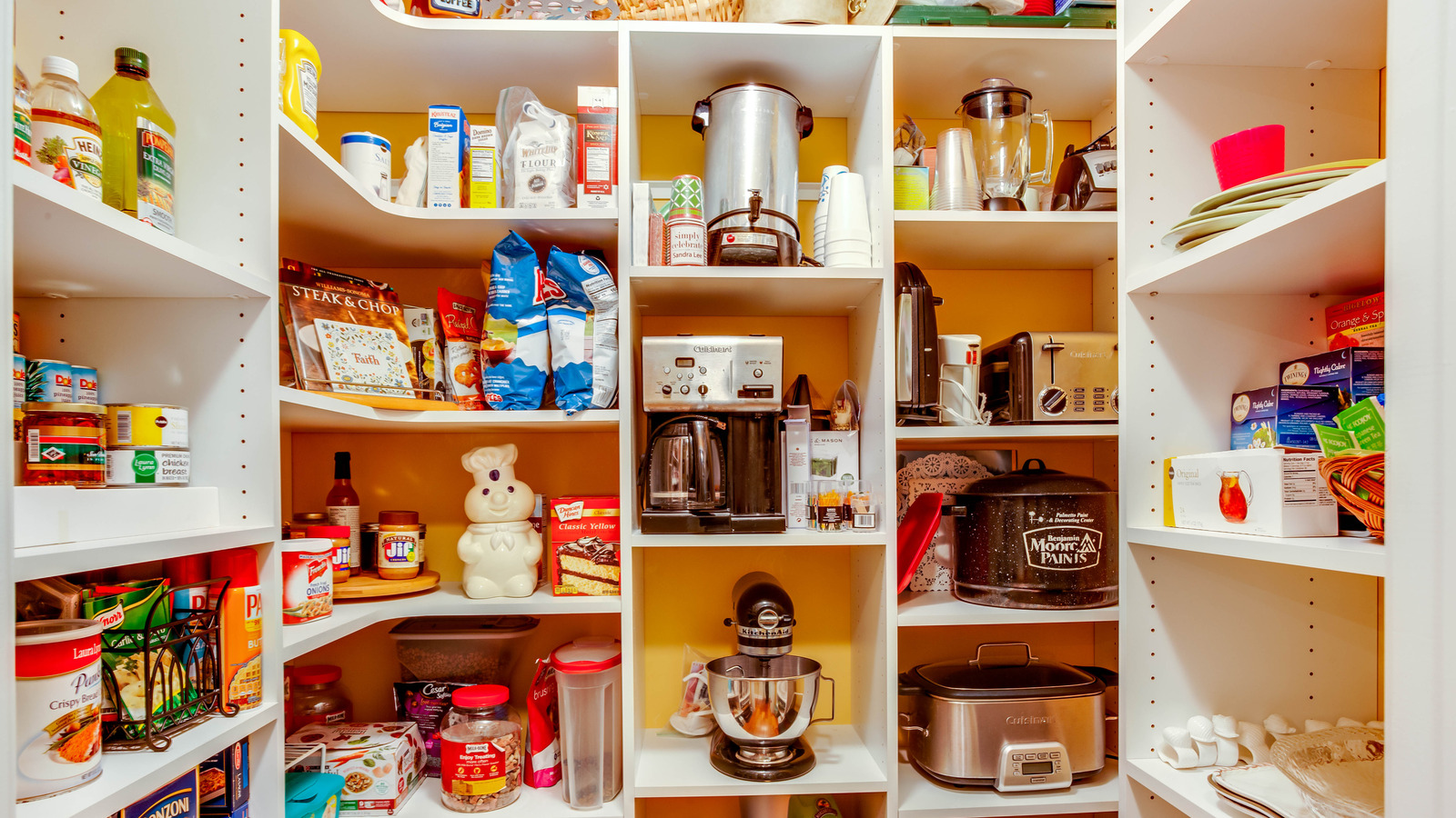 The Reason You Should Post A List Inside Your Pantry Door