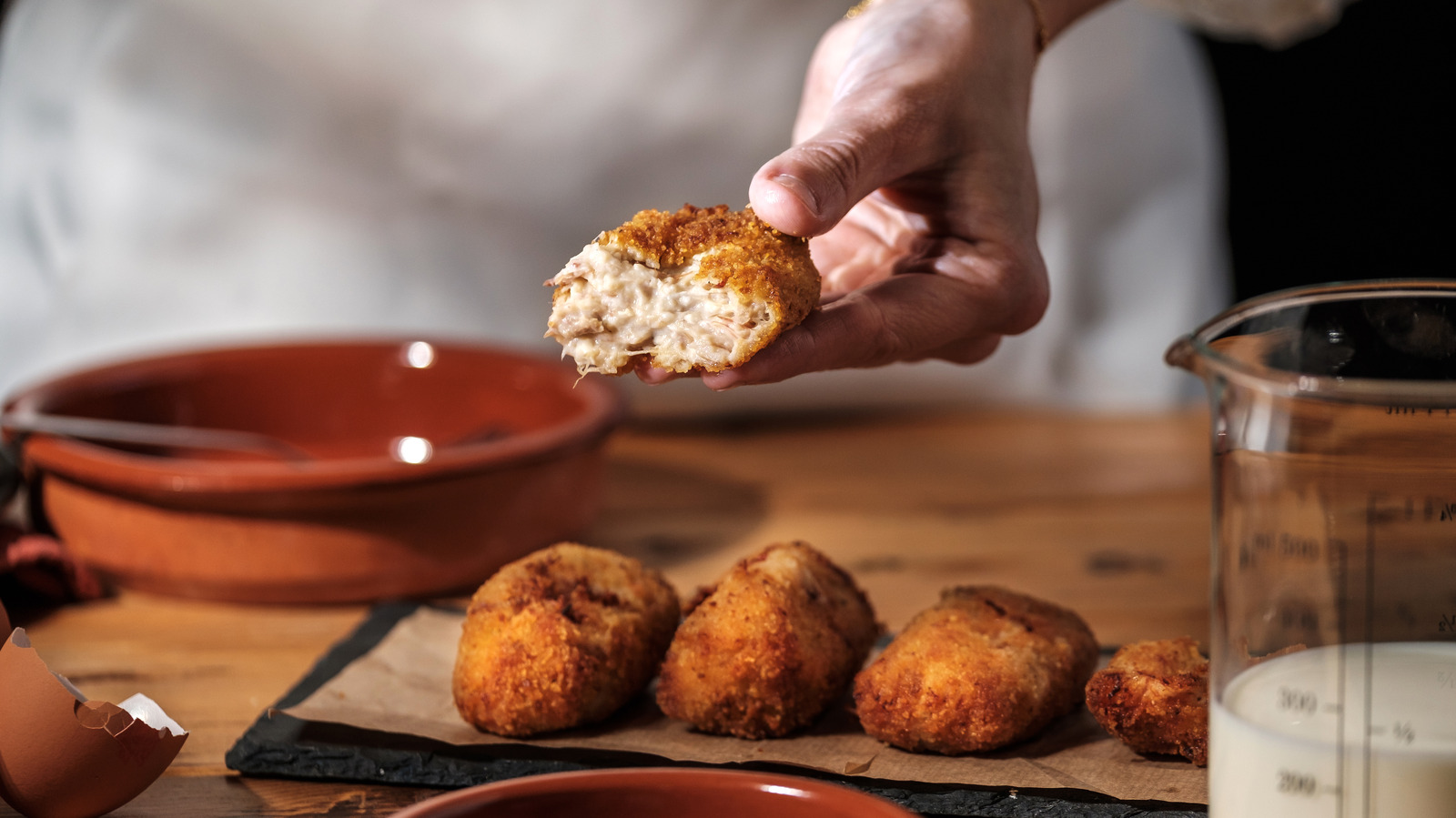 The Savory Addition That Makes Spanish Croquetas Unique