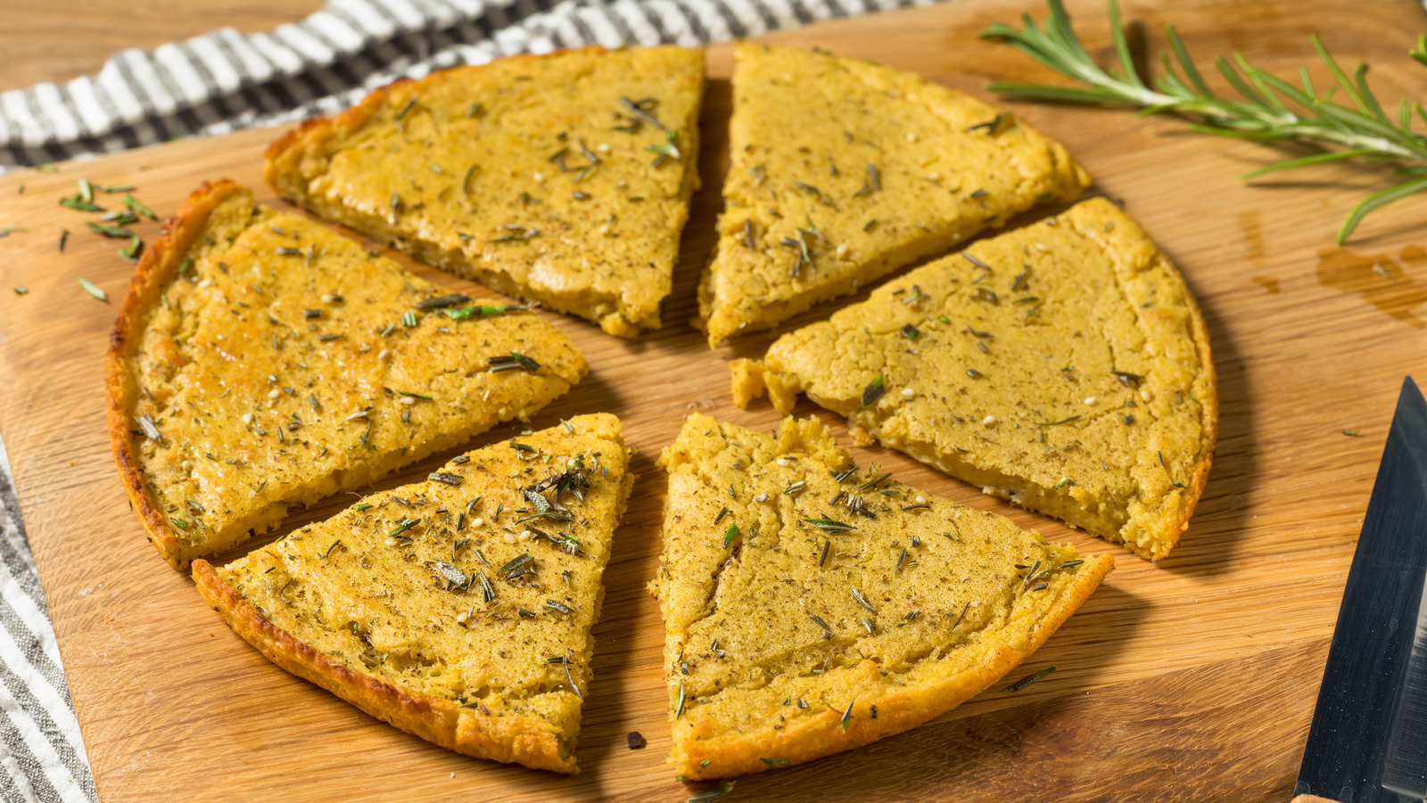 The Savory Italian Pancake With A Crispy Outside And Custardy Inside